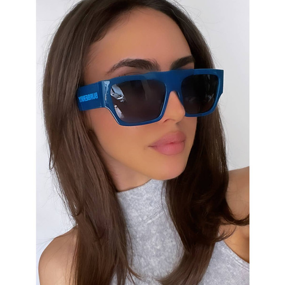 Burberry | Accessories | New Burberry Be4397u Micah Blue Unisex ...